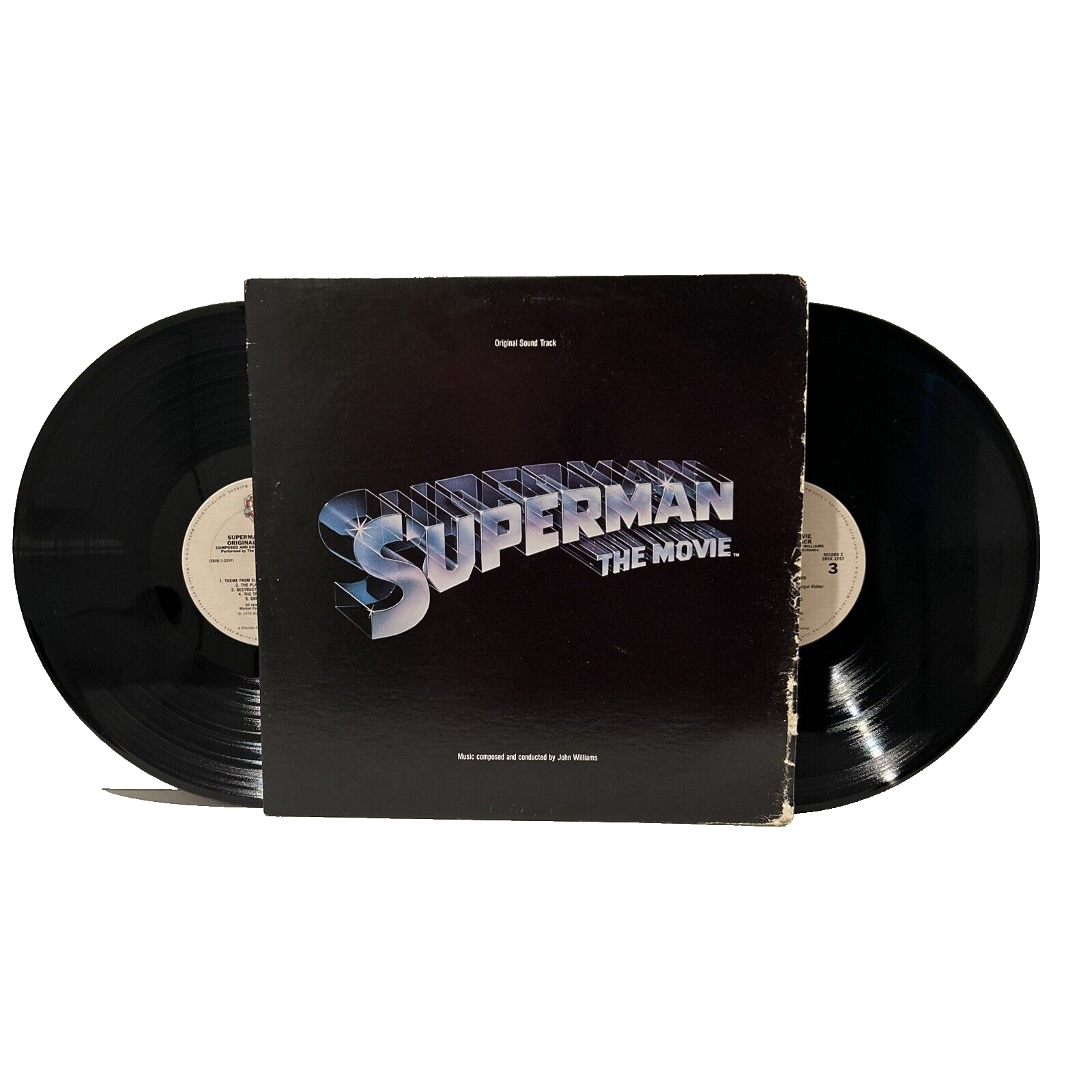 Superman The Movie Vinyl Original Soundtrack 2BSK 3257 1978 EX LP Cover ...