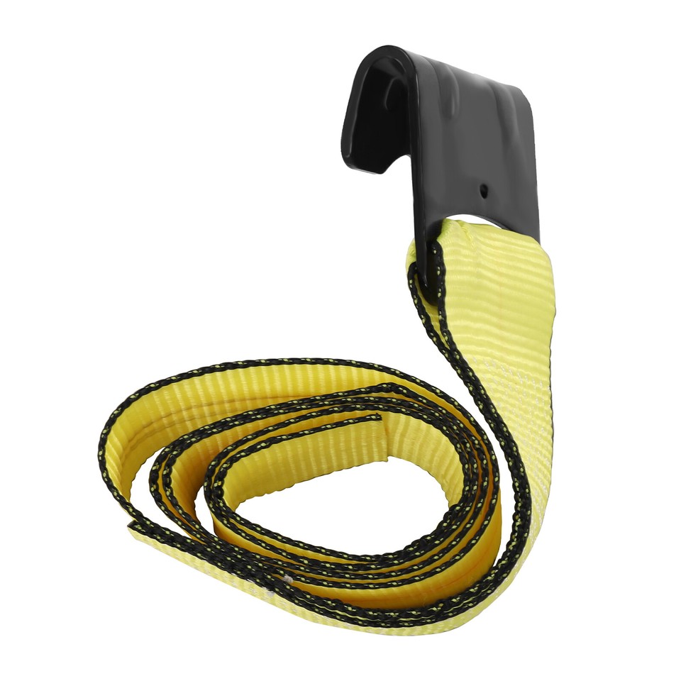 10 Pack 4" x60" Winch Straps w/ Flat Hook Flatbed Truck Trailer Tie ...