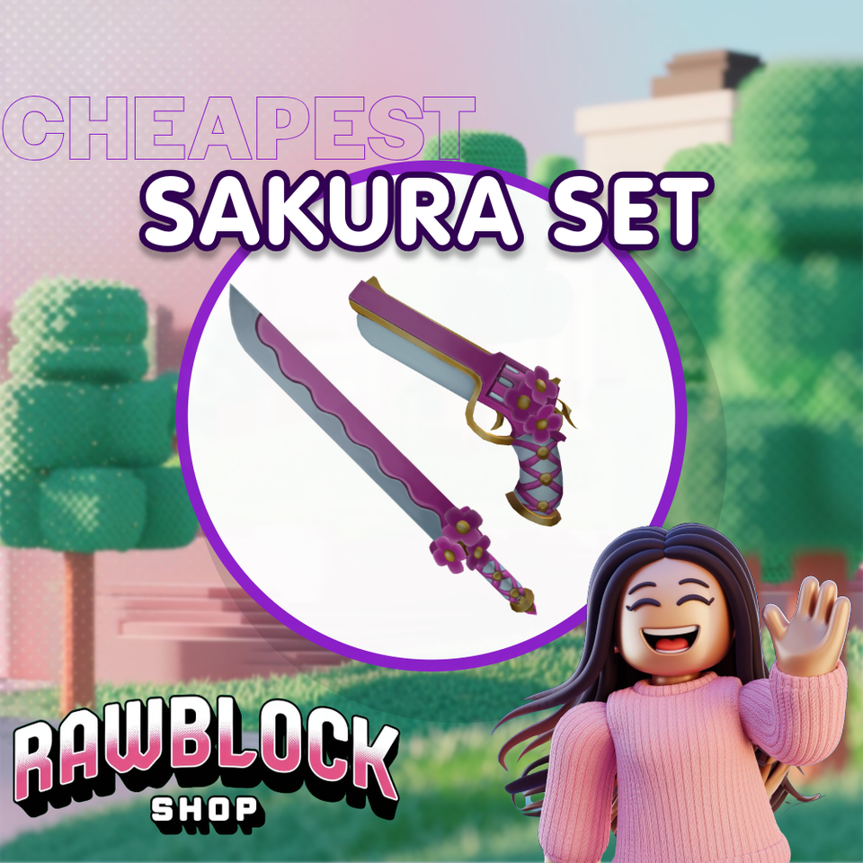 Murder Mystery 2 MM2 ROBLOX GODLY KNIFE KNIVES KNIFES GUNS SET Pre-sale ...