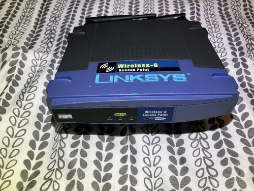 Wireless G Access Point 2.4GHz WAP54G CISCO 802.11g - LINKSYS High ...