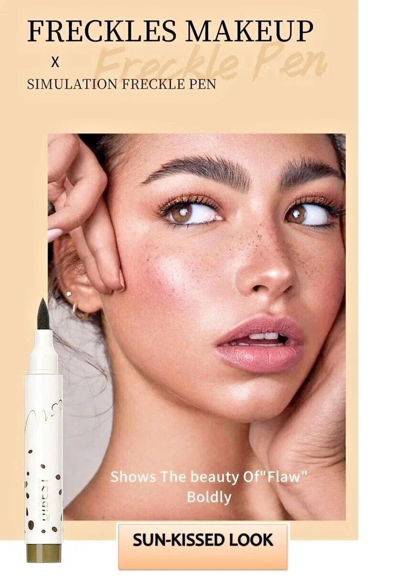 How To Draw Freckles On Face With Makeup | Saubhaya Makeup