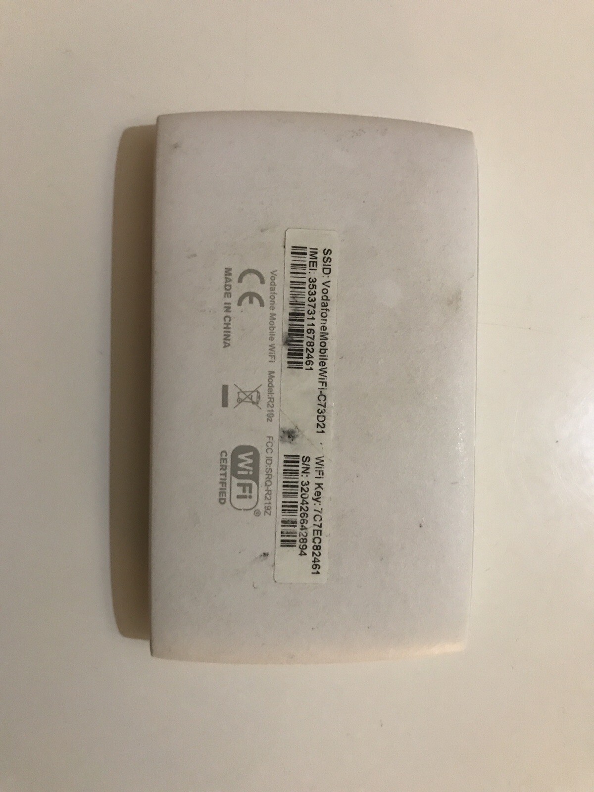 Vodafone R219z Mobile Wifi Hotspot bis 150 Mbits weiß | eBay.de