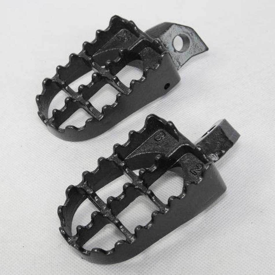 GRAY MX Racing Motocross Foot Peg For Kawasaki KDX220 R KDX250 KX125 ...