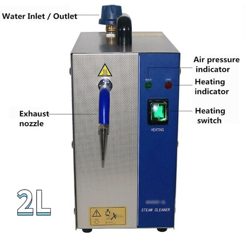 220V Stainless Steel Jewelry Steam Cleaner 2L Gold Silver Cleaning ...