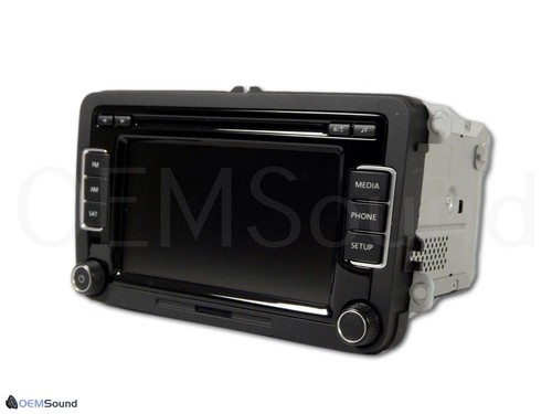 VW RCD 510 Touchscreen HD Radio Media Bluetooth SAT CD Player XM ...