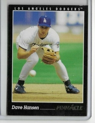 1993 Pinnacle #209 Dave Hansen Los Angeles Dodgers | eBay