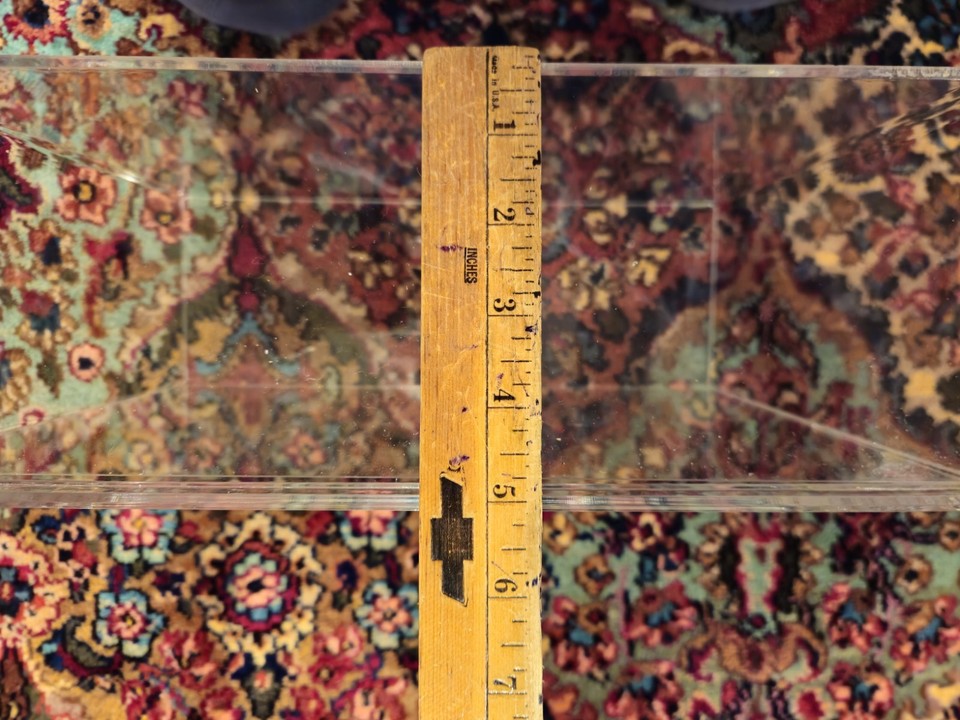 MODEL DISPLAY CASE 1:16 1:24 1:43 LUCITE COVER & BASE DANBURY MINT ...