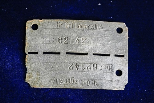 WW2 German Stalag Prisoner Of War POW Tag US | eBay