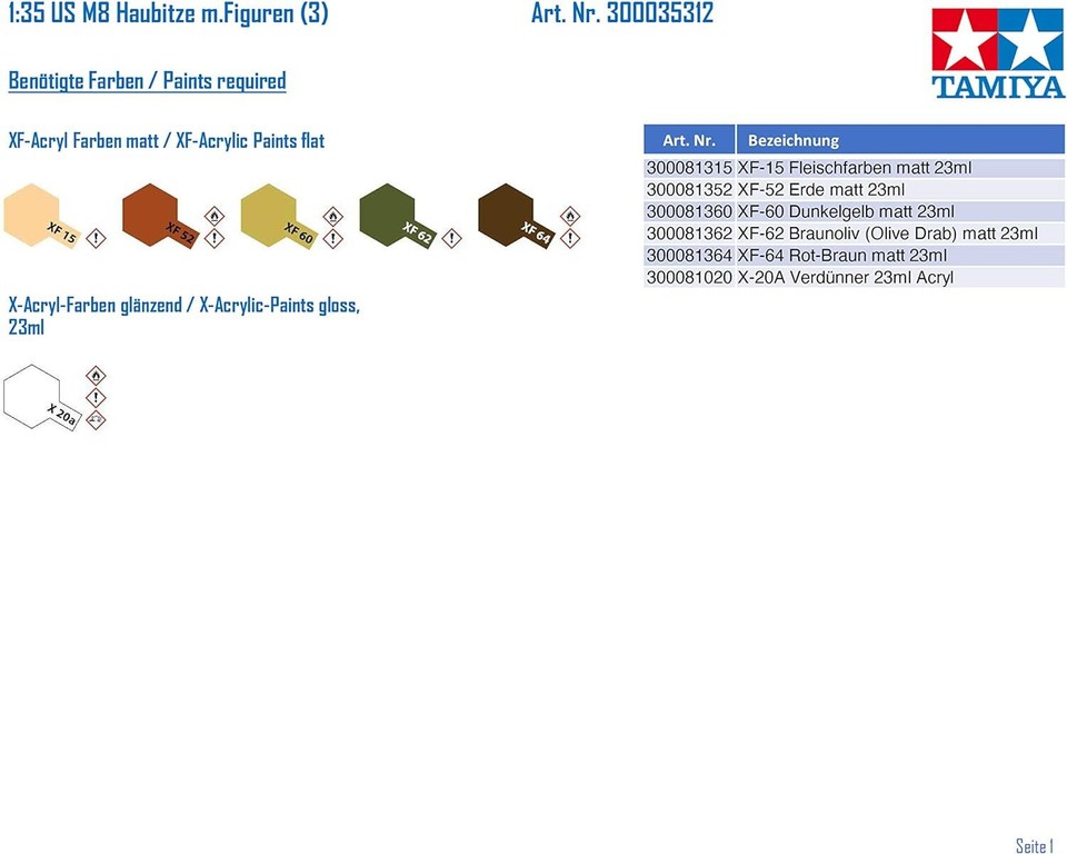 TAMIYA 1/35 Military Miniature No.312 U.S. HOWITZER MOTOR CARRIAGE M8 ...