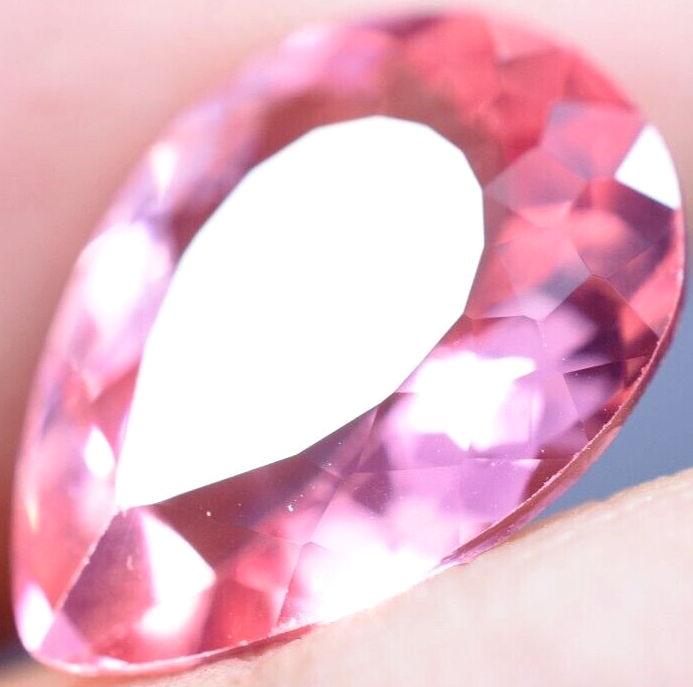 Extremely Rare 6.35 Ct Natural Pink Poudretteite GGL Certified Loose ...