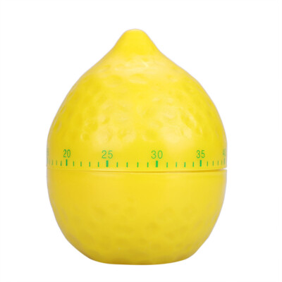 Kitchen Mechanical Timer Manual Lemon Shape Counters For Home Cooking ...