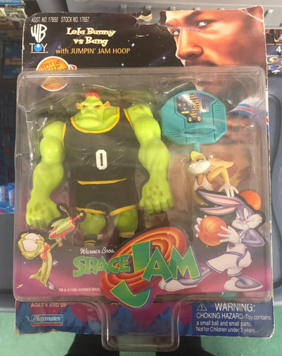 Warner Bros Space Jam Lola Bunny vs Bang with Jumpin Jam Hoop Playmates ...