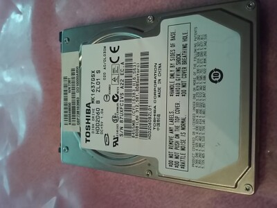 Toshiba K000049050 MK1637GSX 160GB Laptop Hard Drive HDD SATA 2.5 ...