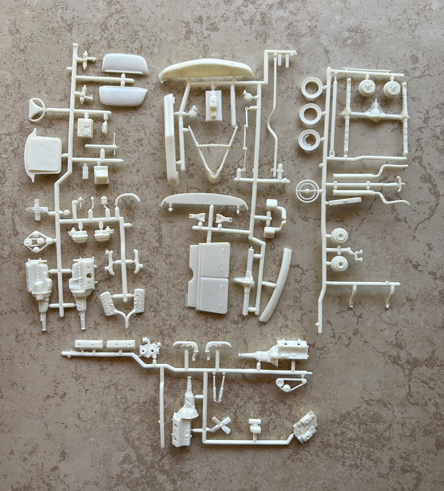 Vintage AMT '49 Mercury Merc Club Coupe 1/25 Scale Model Kit Open Box ...