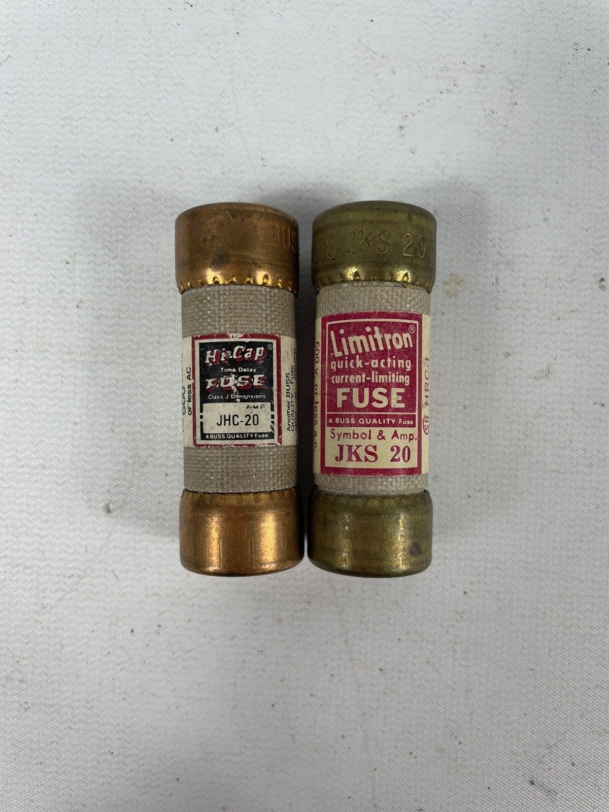 BUSSMANN Quick Acting Limitron Fuse JKS20, 20 Amp 600V, J Fuse, JHC20 ...