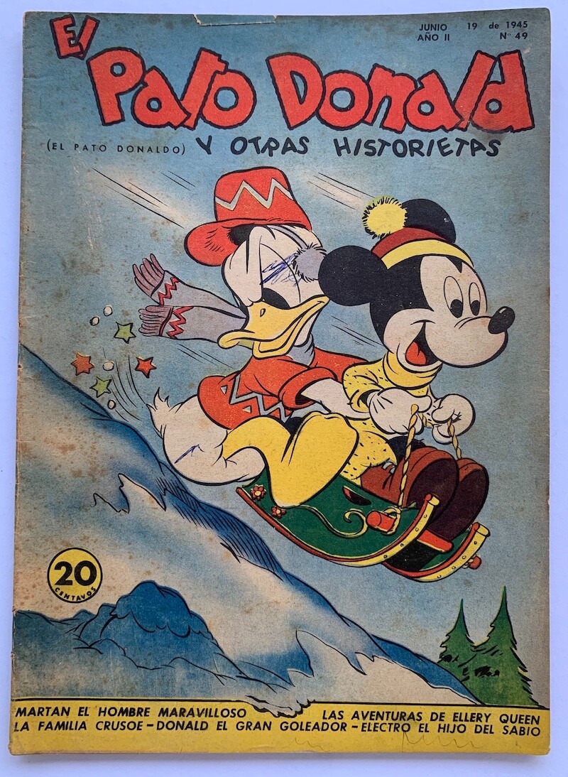 Pato Donald Disneylandia