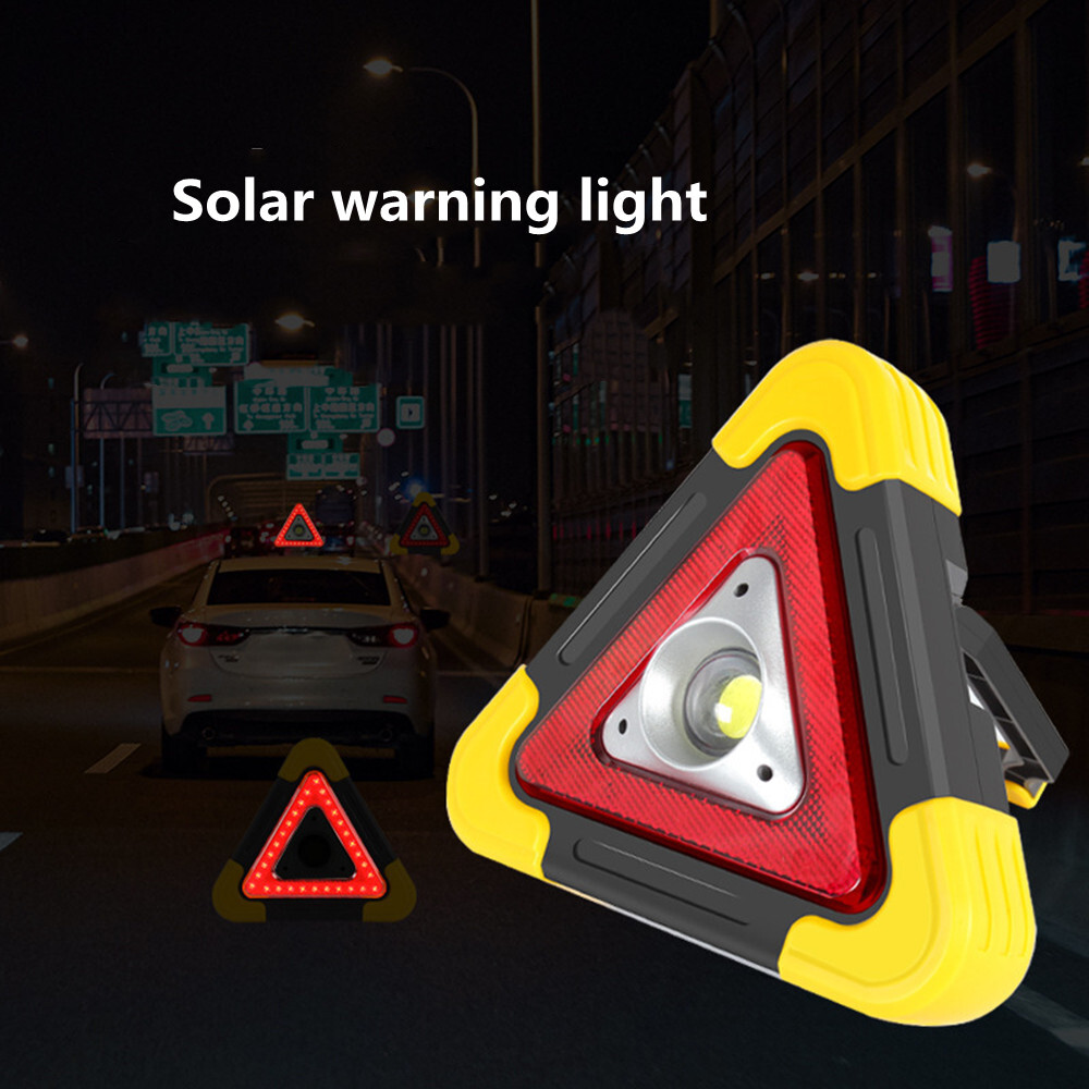 Waterproof Car Triangle Warning Light 3 In 1 Bright Portable Led ...