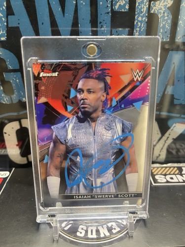 AEW Swerve Strickland On Card Auto | eBay