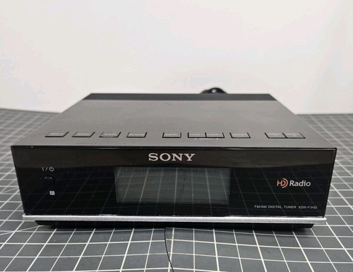 Sony XDR-F1HD FM/AM Digital Tuner HD Radio Tested & Working - No Remote ...