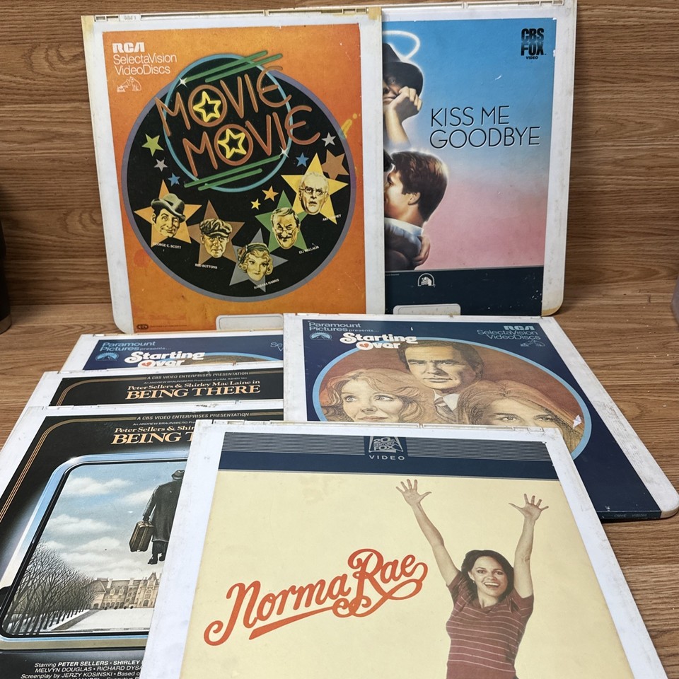 Lot of 31 RCA SelectaVision Video Discs CED Preowned Untested Vintage ...