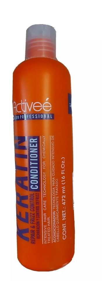 ACTIVEE KERATIN SALT FREE SHAMPOO + CONDITIONER INTENSIVE HAIR CARE ...