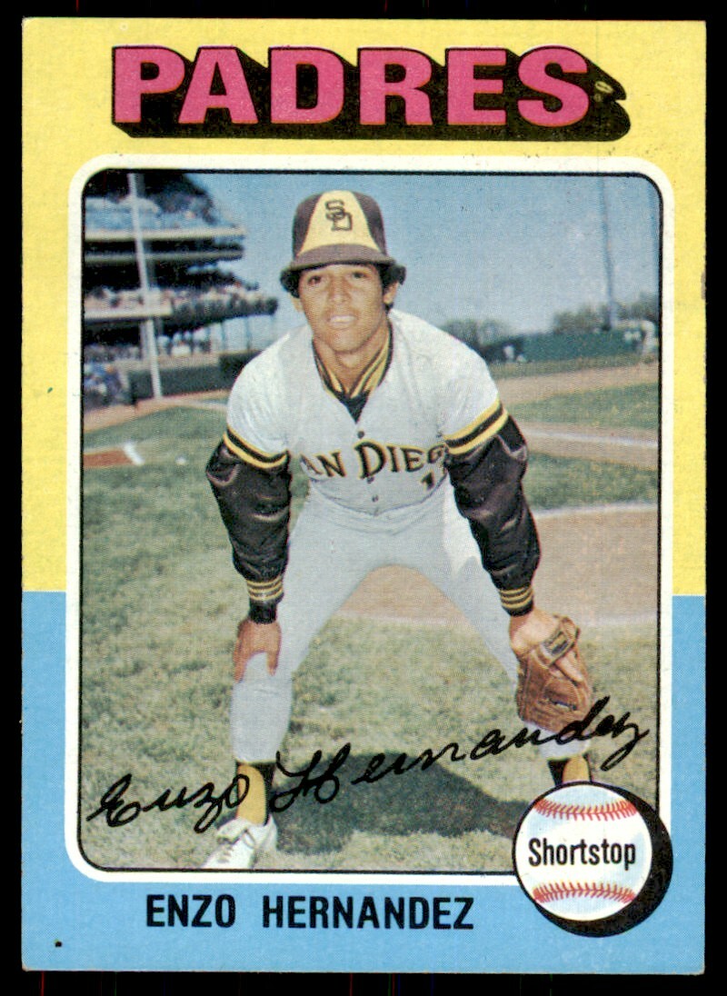1975 Topps Enzo Hernandez San Diego Padres #84 | eBay