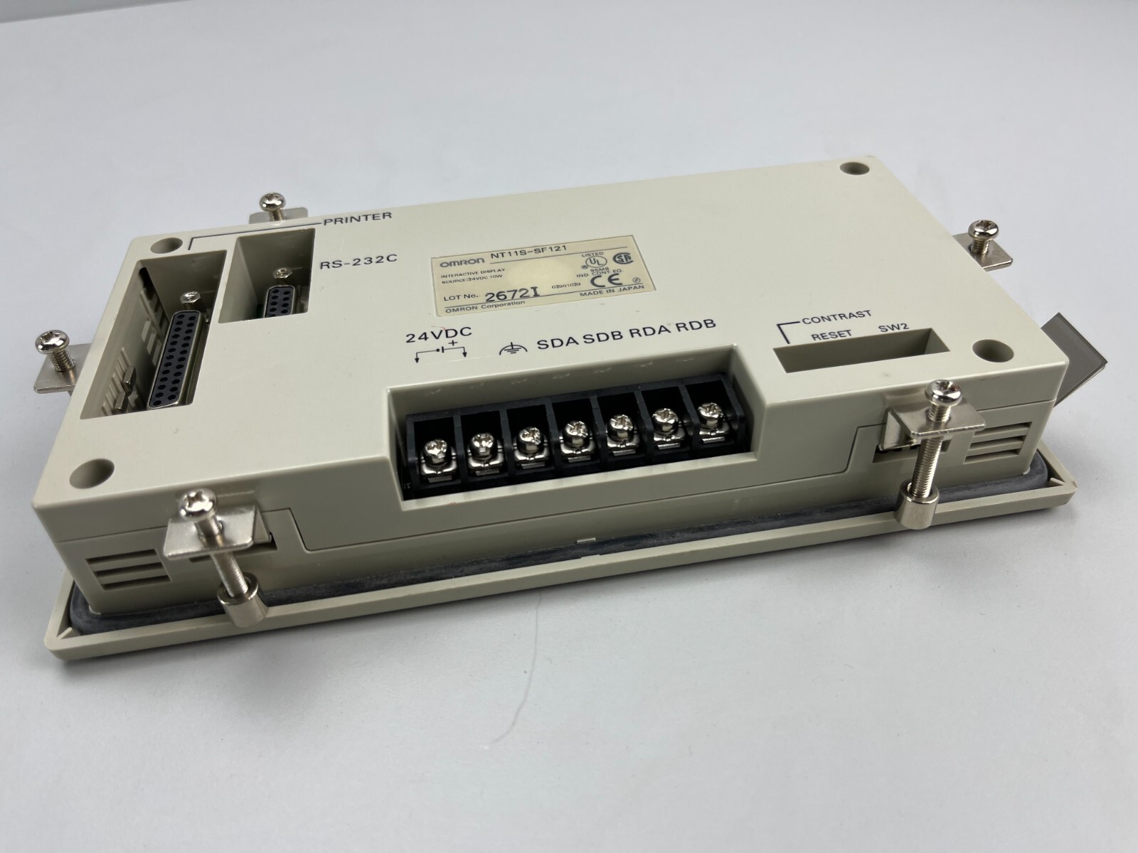 Omron NT11S-SF121 NT11S SF121 Interactive Display Programmable Terminal ...