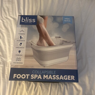 Bliss Foot Spa Massager - Spa To Go | eBay