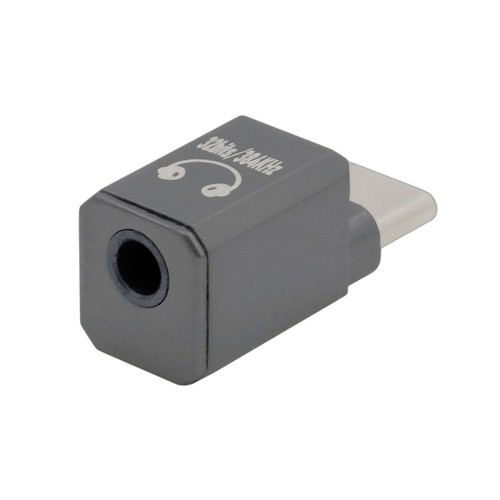 Type C USB-C to 3.5mm DAC HiFi Audio AUX & MIC Adapter Compatible OMTP ...
