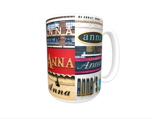 ANNA Coffee Mug / Cup featuring the name in actual sign photos | eBay