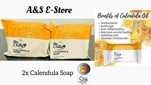 2x DR C. TUNA CALENDULA SOAP (FARMASI) (Great for your Skin!) New ...