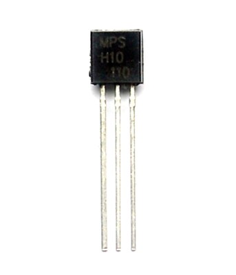 20pc NPN RF Transistor MPSH10 Vceo=25V Ic=50mA P=350mW Ft=650Mhz TO-92 ...
