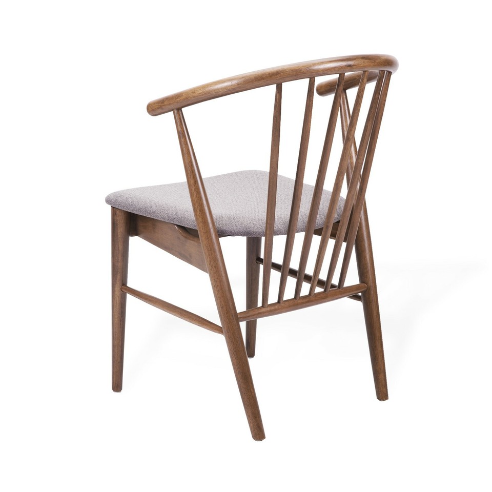 Toby Dining Chairs Set of 4 Kitchen Modern Solid Wood w/Padded Seat ...