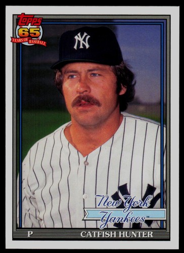 2016 Topps Archives #284 Catfish Hunter New York Yankees | eBay