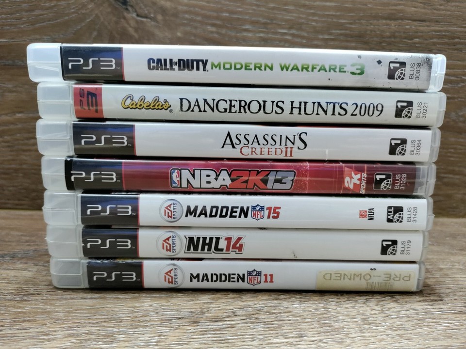Lot Of 7 Sony Playstation 3 PS3 Games TESTED With Cases | eBay