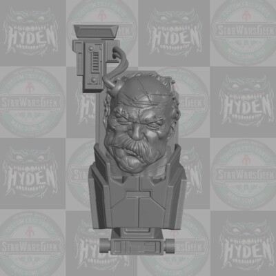 Conquest v8 Invincible custom head for 1:6 1:10 1:12 1:18 action ...