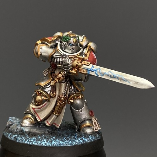 Warhammer 40K PAINTED Primaris Company Champion Space Marines HQ w ...