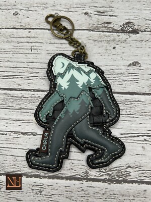 BRAND NEW DESIGN! BIG FOOT SASQUATCH CHALA PAL KEY FOB COIN PURSE KEY ...