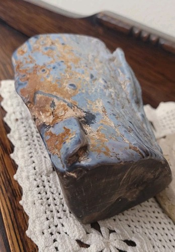 Pretty Polished Blue Forest Petrified Botryoidal Agate Wood | eBay