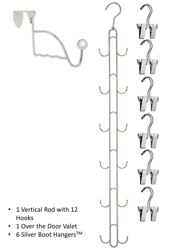 The Boot Rack- Boot Storage System including Boot Hangers by Boottique ...