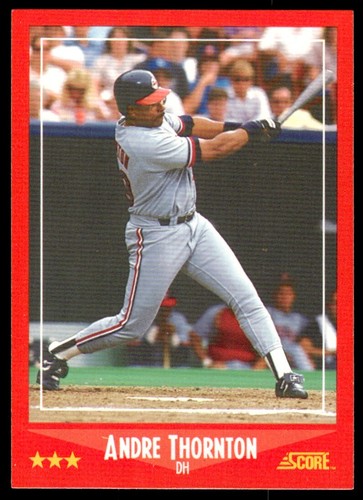 1988 Score Baseball Card Andre Thornton Cleveland Indians #231 | eBay