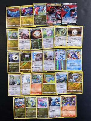 Pokemon Salamence V Shelgon Bagon Card Lot - 28 Cards - GX Holo Reverse ...