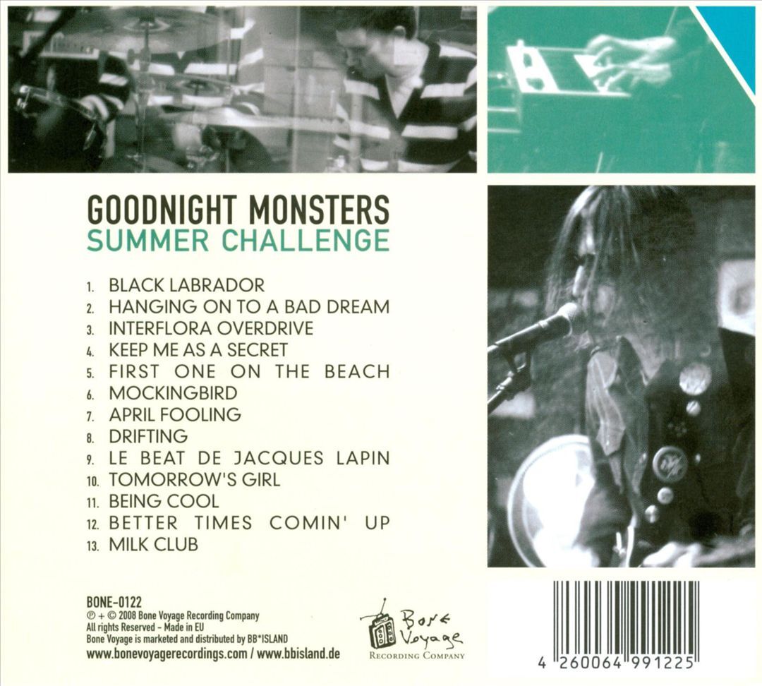 GOODNIGHT MONSTERS SUMMER CHALLENGE NEW CD 4260064991225 | eBay
