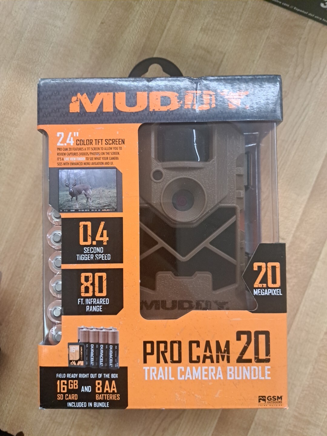 Muddy Trail Camera Pro Cam 20 720p Video SD Card Mud-mtc20vk for sale ...
