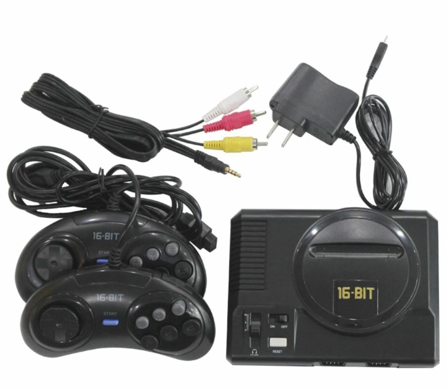 Sega Genesis Retro Console Console 208 Games Included Retro Console 16 ...