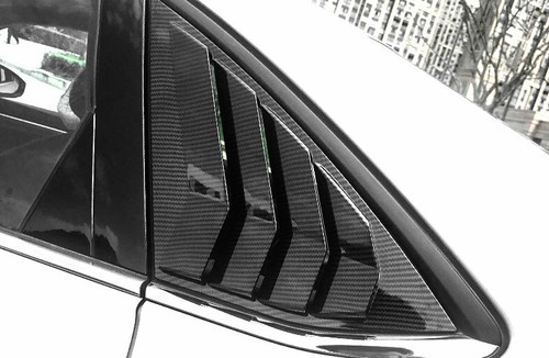 For VW Jetta Mk7 2019-2021 ABS Carbon Fiber Side Vent Window Scoop ...