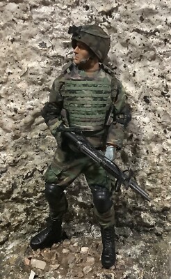 1/6 Modern US Woodland Camo 75th Ranger Grenadier w/M-4/203 Launcher ...