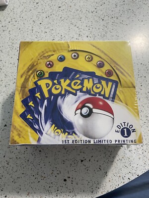 booster box Pokémon first Ed Base | eBay Australia