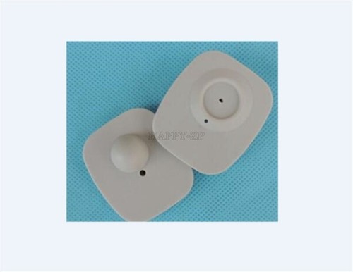 500Pcs Anti Theft Clothing Store Eas 8.2MHZ Small Square Security Hard ...