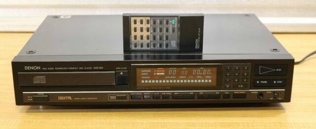 Vtg 1980s Denon Dcd-900 CD Player W Remote for sale online | eBay